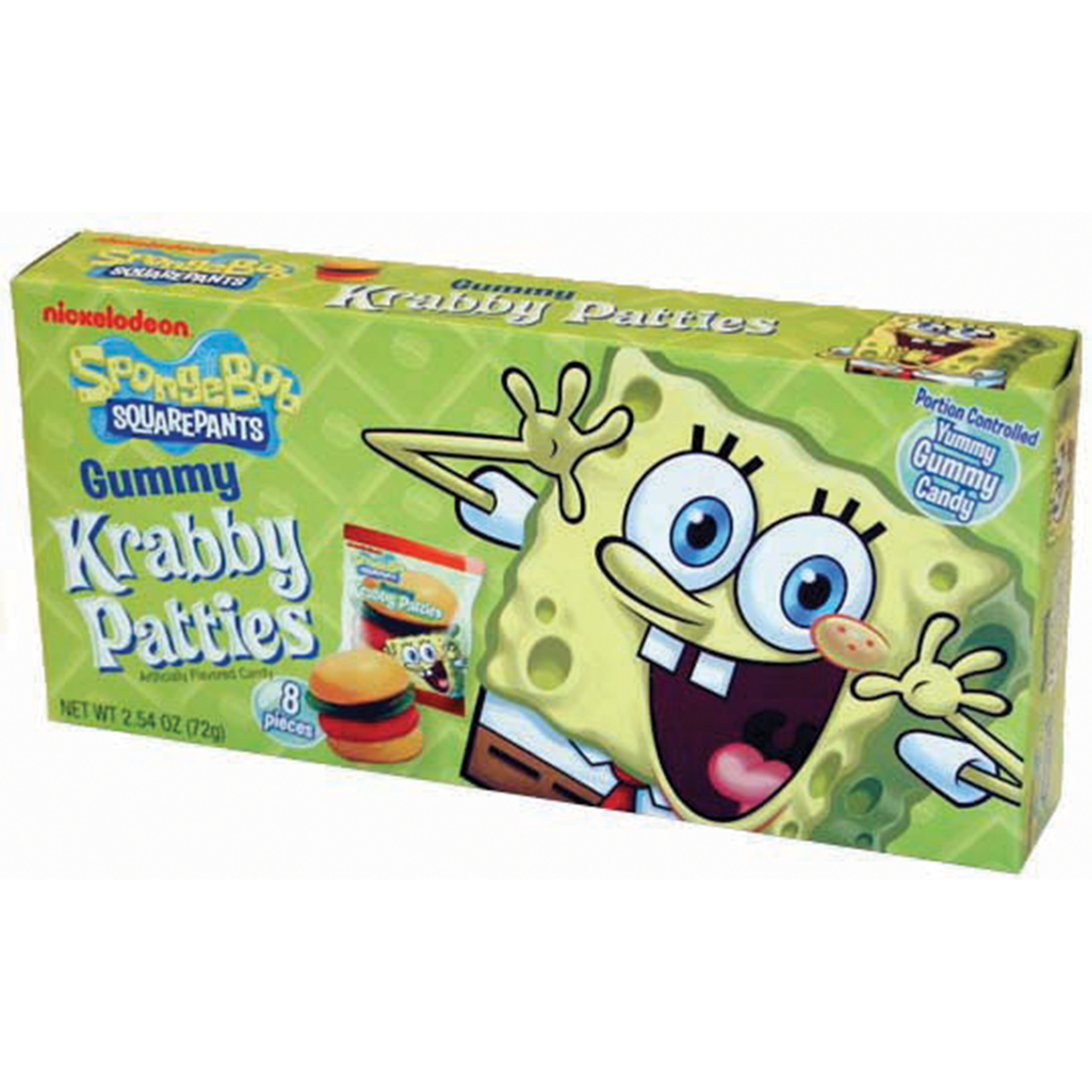 Krabby Patties Gummy Candy Theater Box 254 Oz Mariannes Chocolates